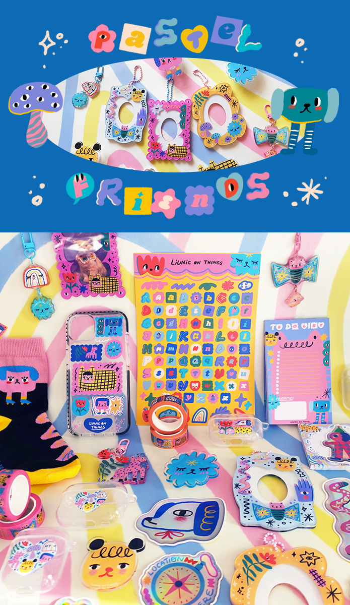 Pastel Friends – Liunic-OnThings