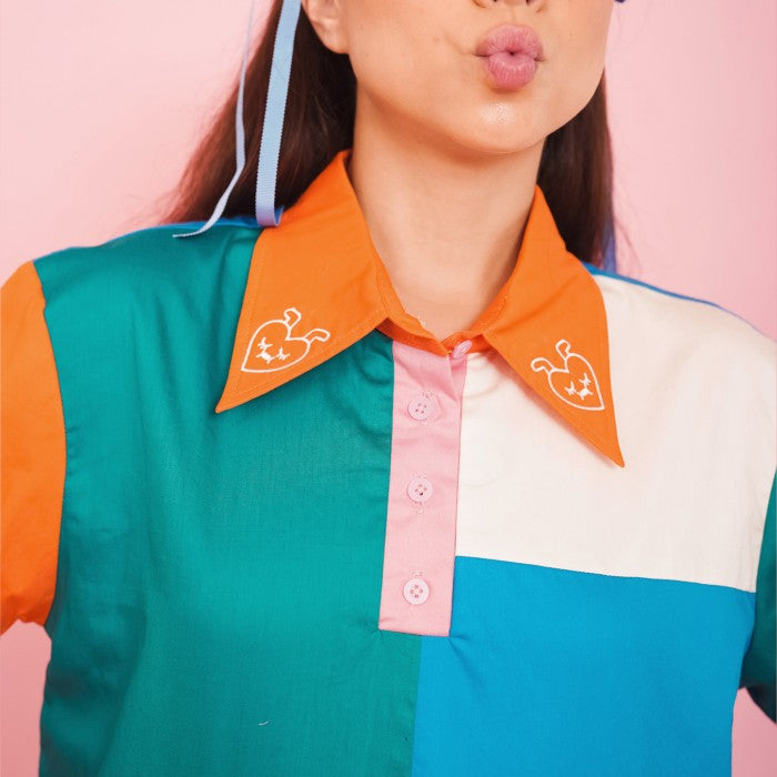 LOT Colorways Crop Shirt – Liunic-OnThings